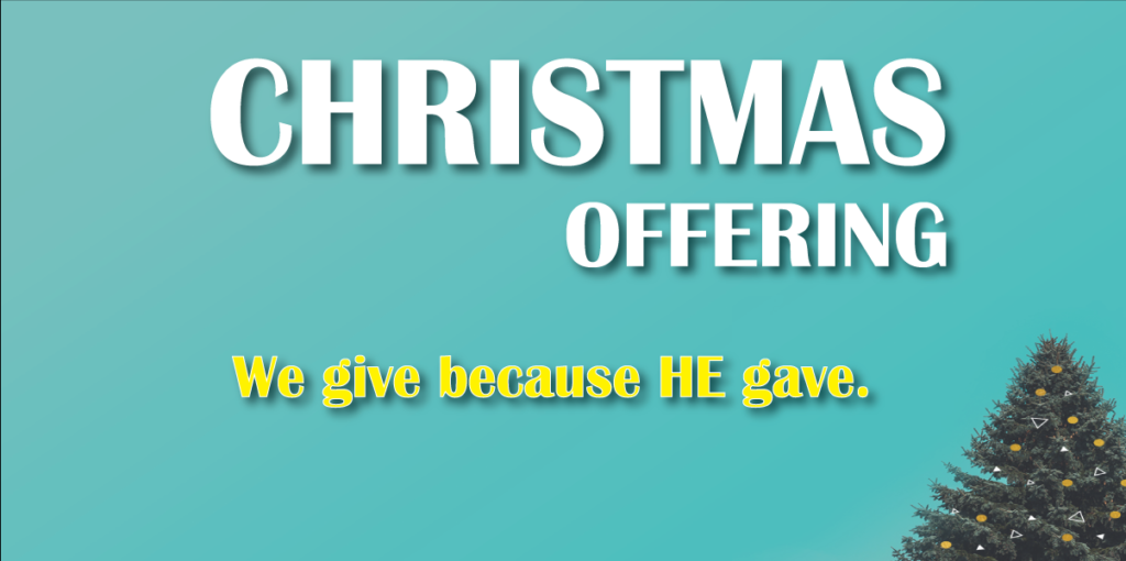 Christmas Offering - Rock Spring Church